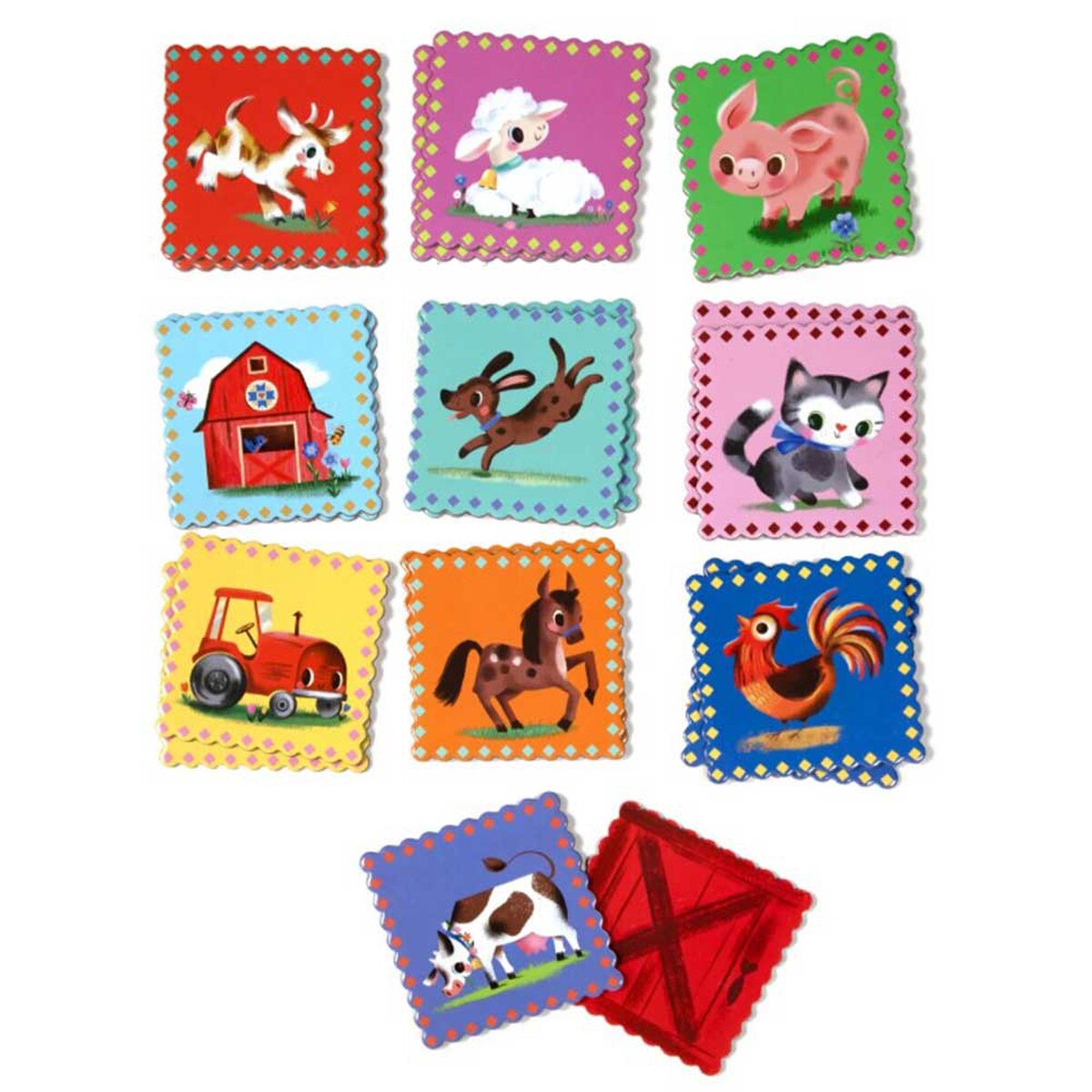 Little Farm Memory & Matching Game | Henry Bear's Park