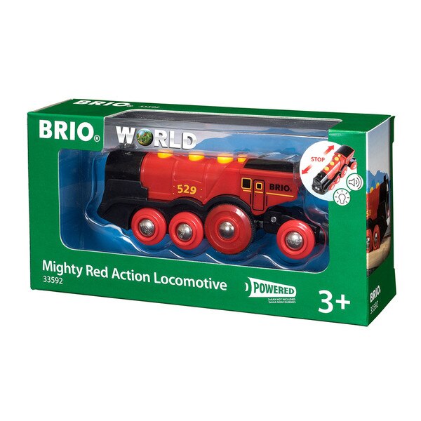 Brio Mighty Red Action Locomotive | Henry Bear's Park